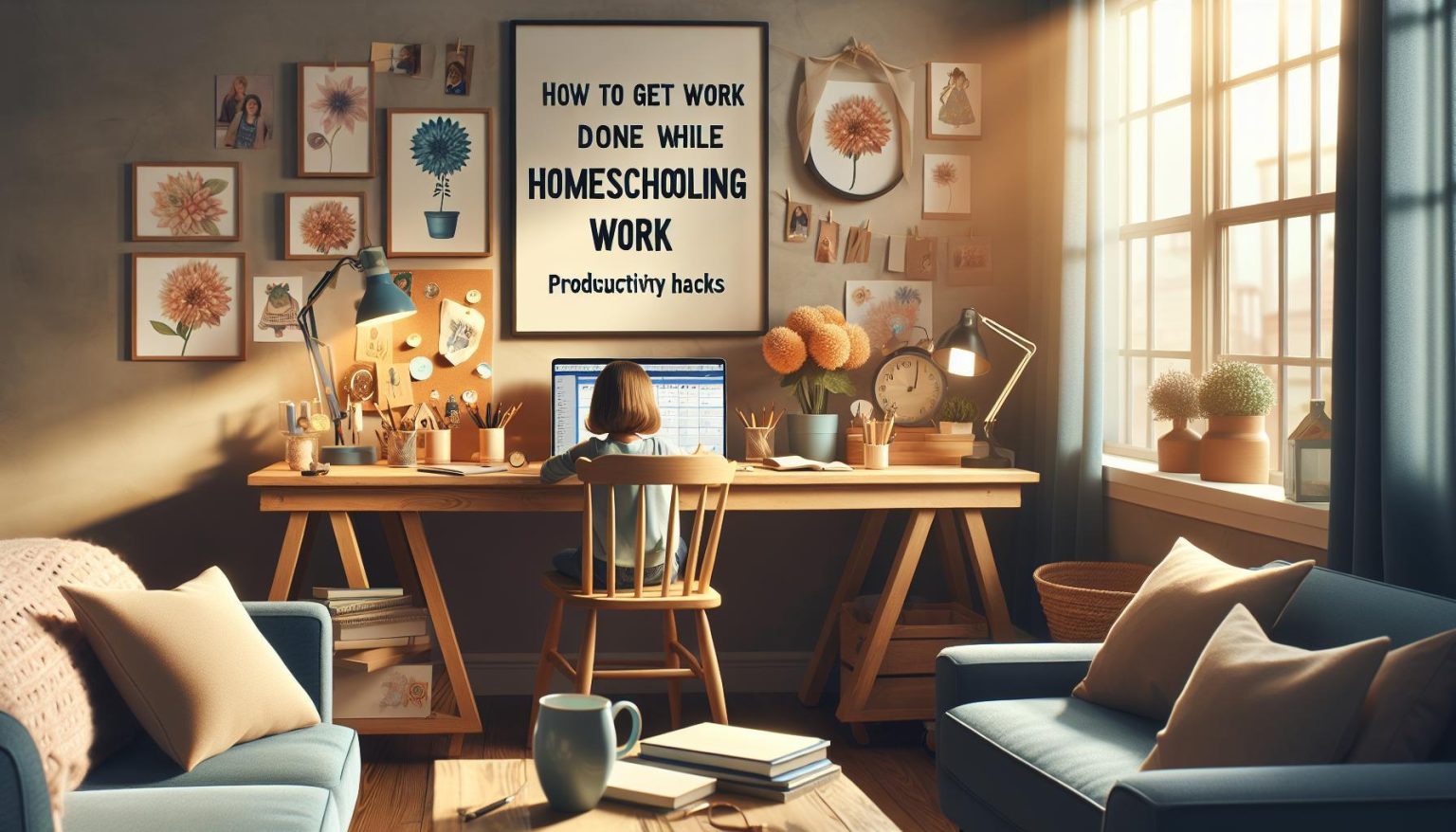 How To Get Work Done While Homeschooling: Productivity Hacks ...